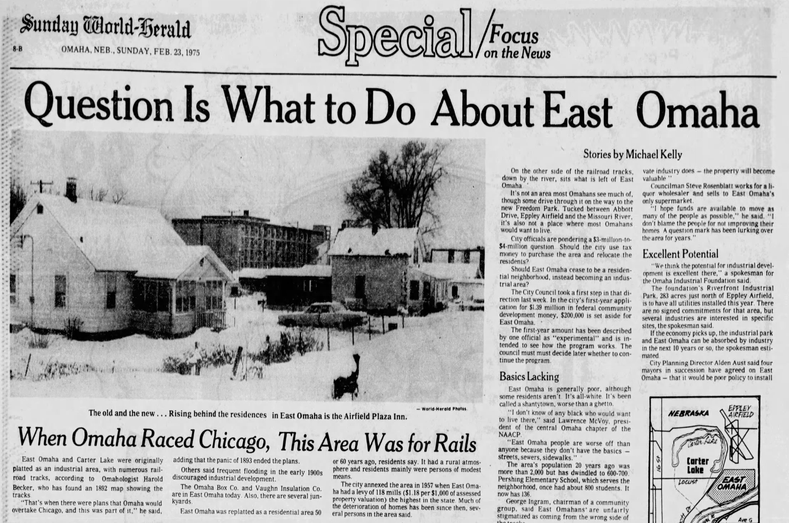 A History of the Town of East Omaha – NorthOmahaHistory.com