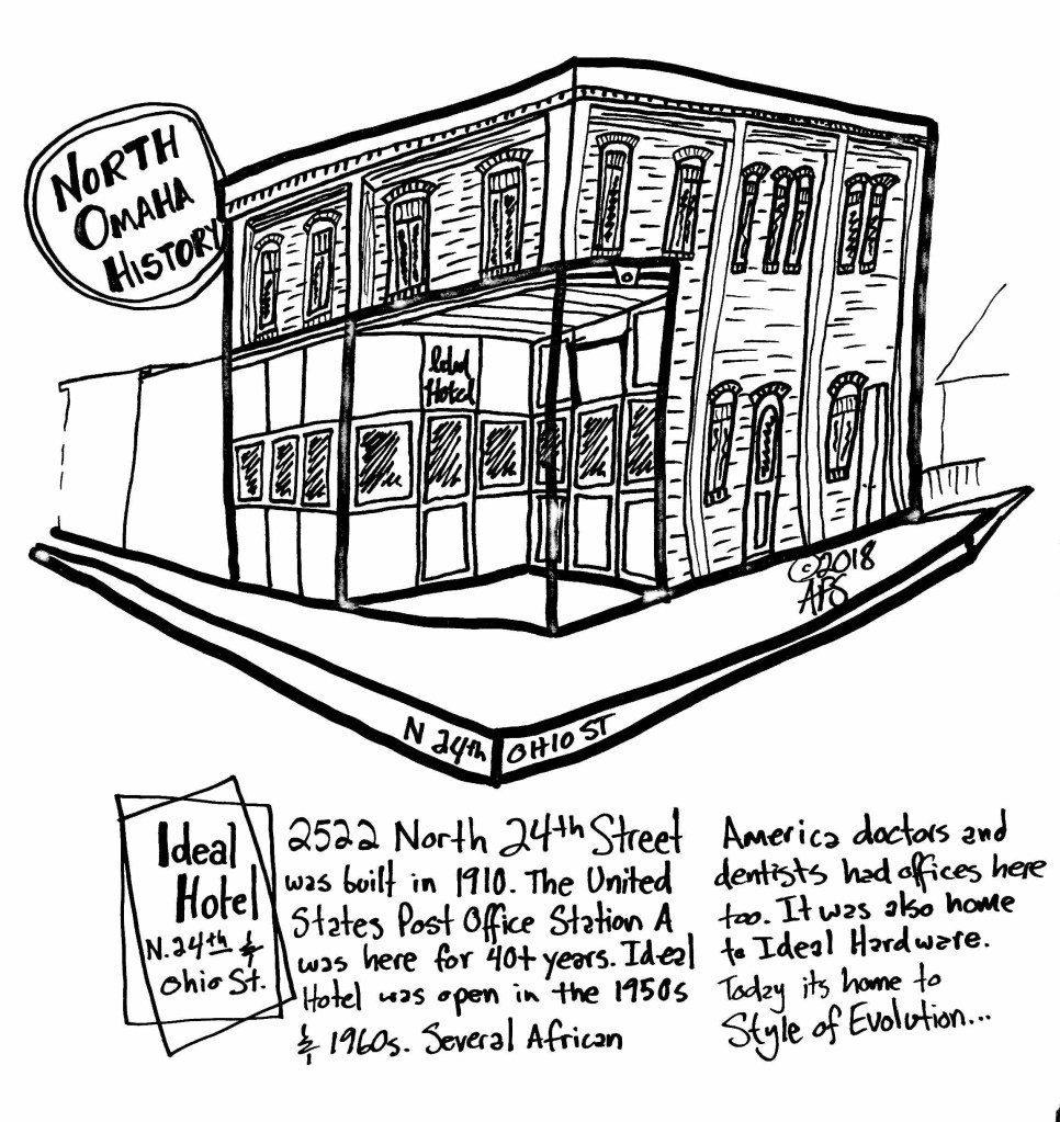 Drawings by Adam Fletcher Sasse – NorthOmahaHistory.com