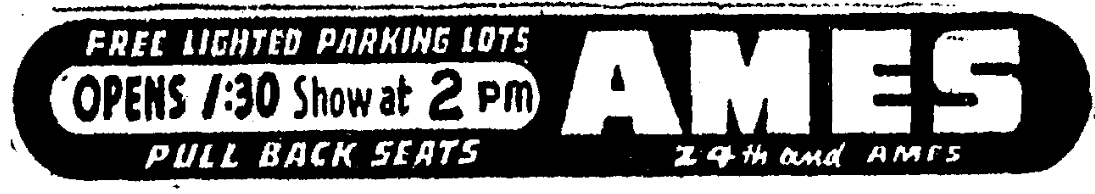 A History of the North Star Theater aka the Ames Theatre ...