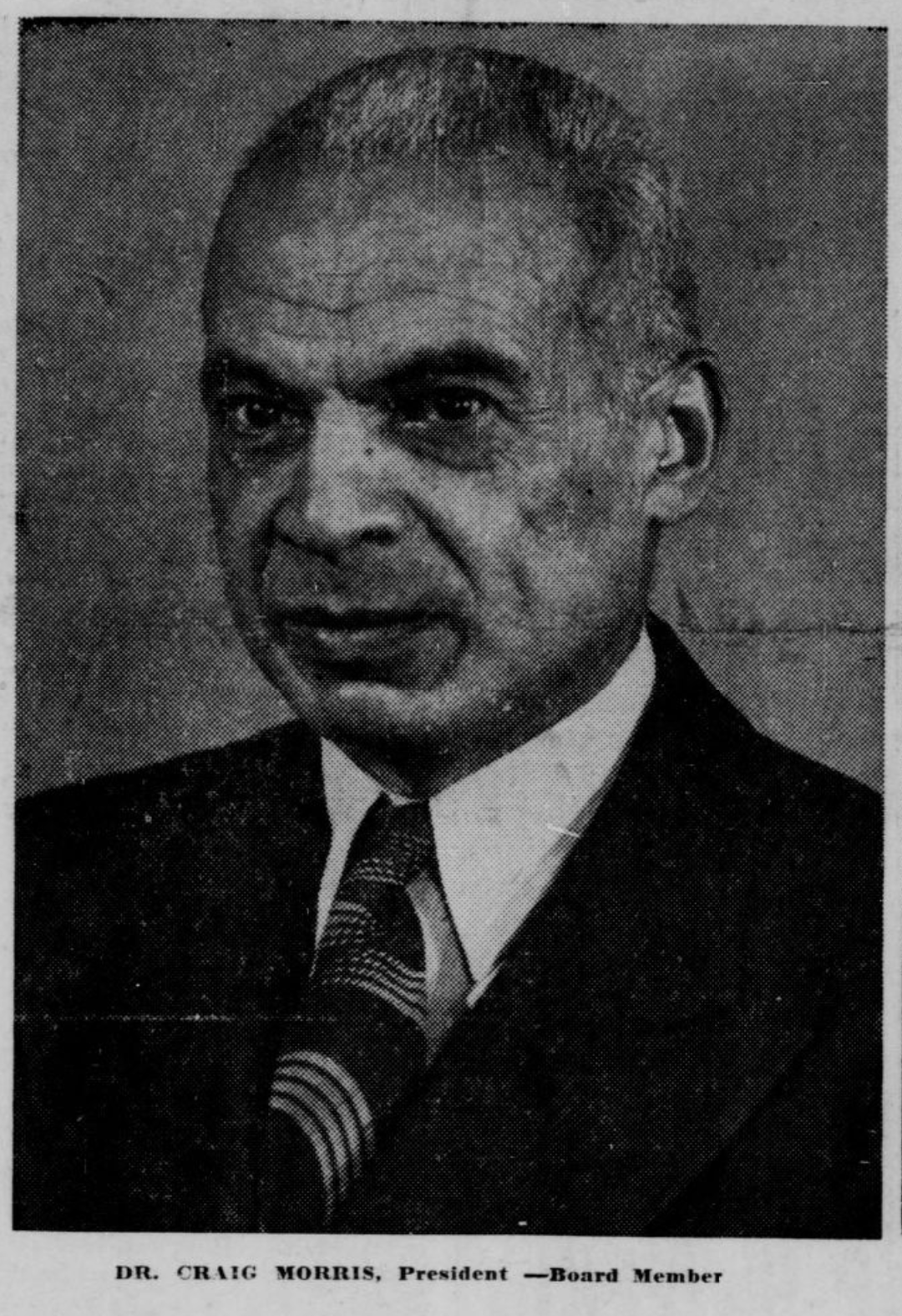 Biography of Dr. Craig Morris – NorthOmahaHistory.com
