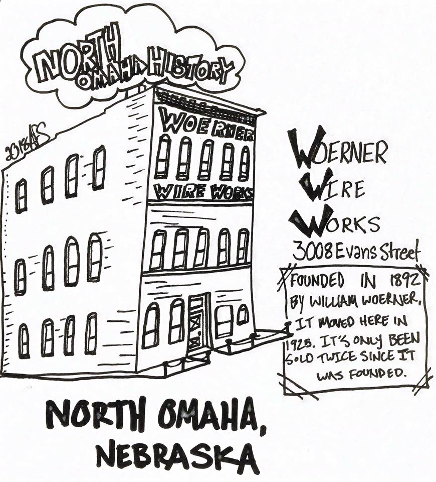 Drawings by Adam Fletcher Sasse – NorthOmahaHistory.com