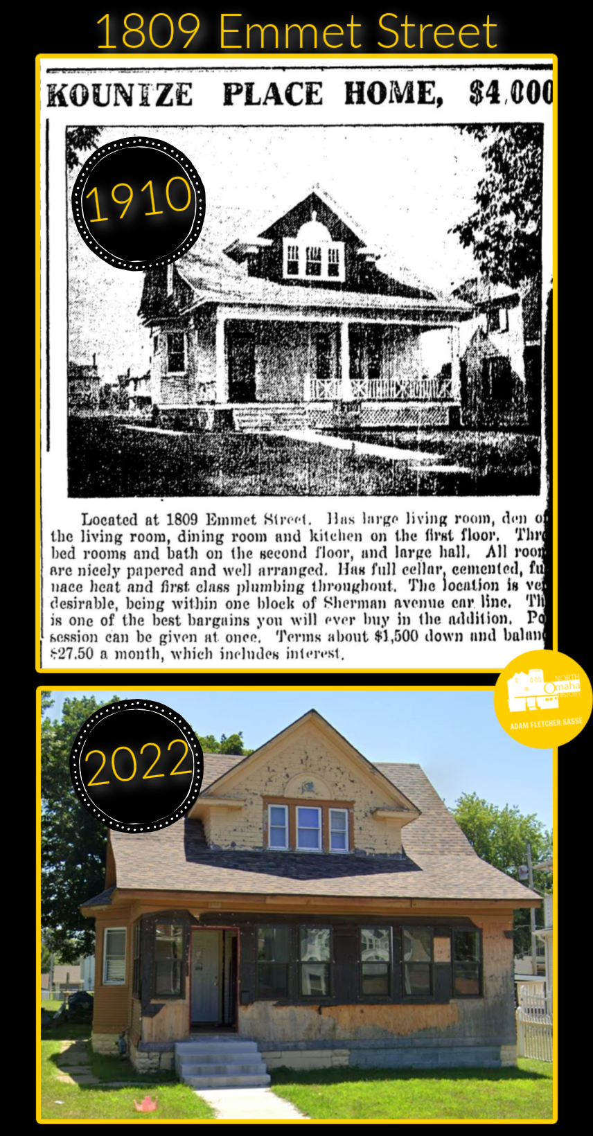 A History of North Omaha’s Emmet Street – NorthOmahaHistory.com